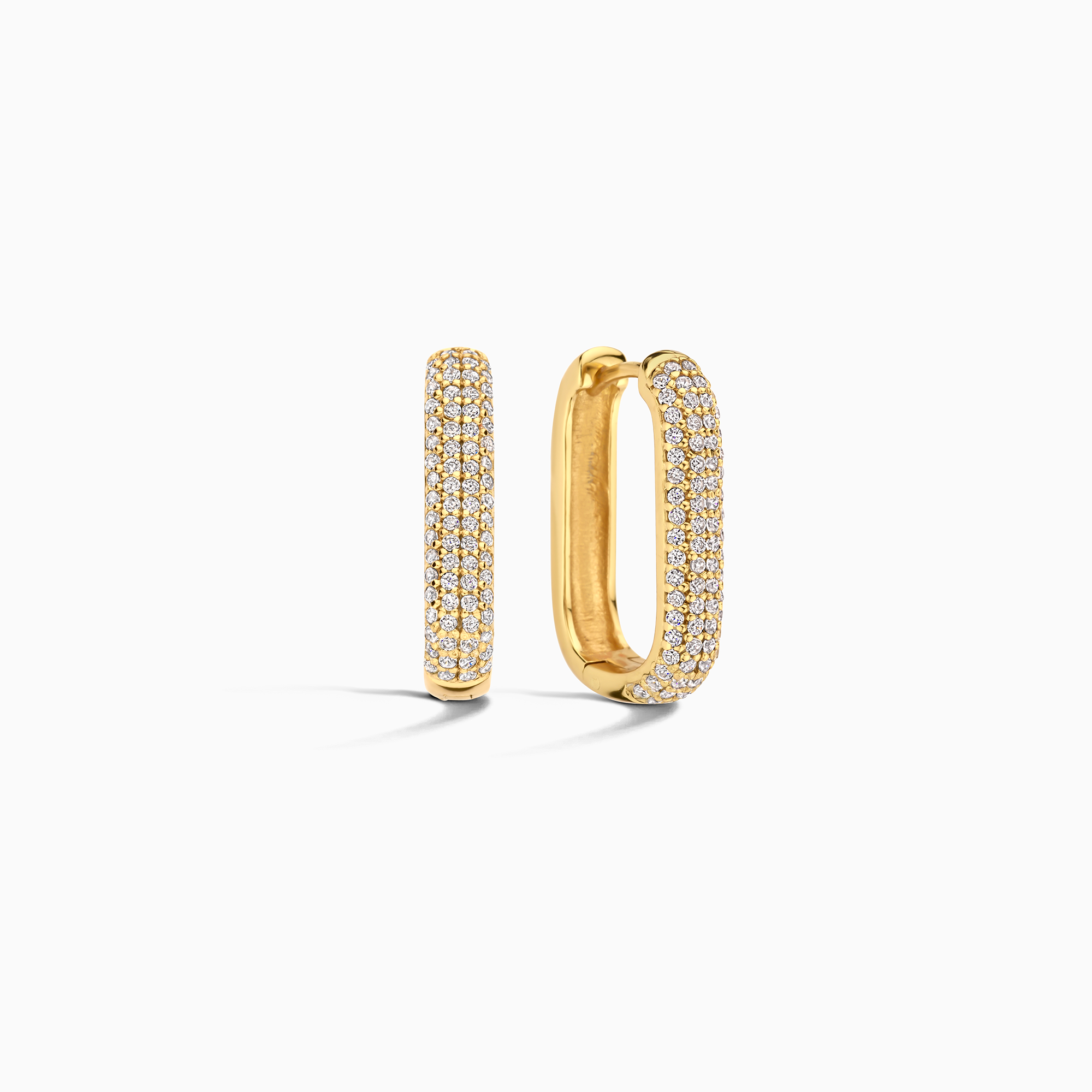 BettyRae - Icon Pavé Hoops – BettyRae Jewelry